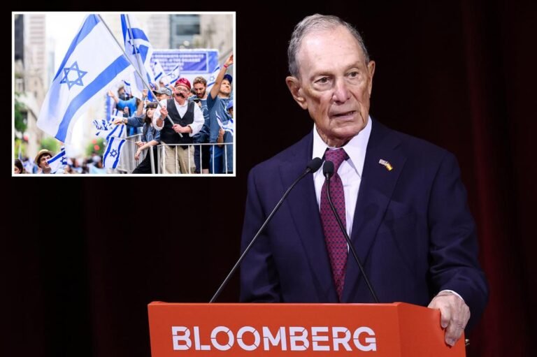 L’ex sindaco di New York Mike Bloomberg si appresta a marciare alla ...